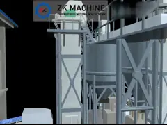 AC Motor Conveying Equipment Bucket Elevator 50m3/H For Cement Plant