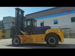 Contenedores de 20 pies elevadores pesados carretillas elevadoras de 25 toneladas hidráulicas para puertos marítimos