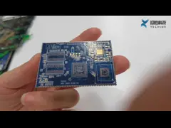 Blue HDI Rogers PCB Board 1oz Copper Flexible Circuit For VR