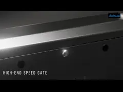 Face Recognition Swing Barrier Turnstile SUS304 Bi Directional For Access Control