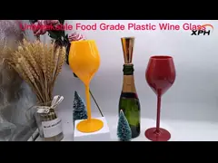 Unbreakable Branded Wine Accessories 130ml Food Grade Smooth Surface