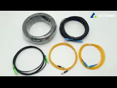 FTTH Fiber Optic Pigtail 15M PVC Low Loss Good Repeatability For Indoor