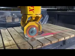 Monoblock Stone Cutter Machine 15kw CNC High Accuracy For Marble