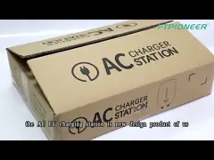 High Efficiency AC EV Charger 7KW Wall Mounted For Parking Lots