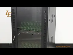 Computer Server Rack Cabinet 24U Height 3 Tiers With USB Port