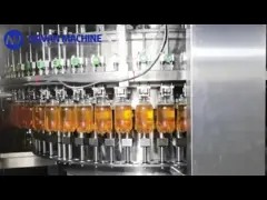 PET Bottle Beer Filling Machine 18000BPH Stainless Steel PLC Control