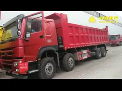 371HP Tipper Dump Truck 30CBM 60 Tons Capacity With HVVA Cylinder