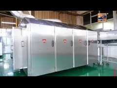 Stainless Steel Wafer Cone Production Line 0.75kw 28 Plates For Ice Cream