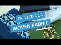 Printed PP Spunbond Non Woven Fabric Tear Resistant Multicolour For Mask