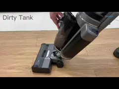 Removable Wet Dry Floor Vacuum Cleaner 10000Pa Handheld For Carpet