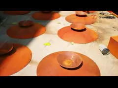 Outdoor Steel Fire Pit 3mm Thickness Wood Burning Metal Safe For Garden