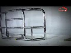 Big Rig Truck Deer Guard Stainless Steel Polishing Sanding Anti Corrosion