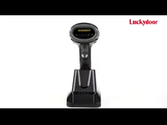 QR Code Wireless Barcode Scanner 30ft 2200mAh LED High Accuracy