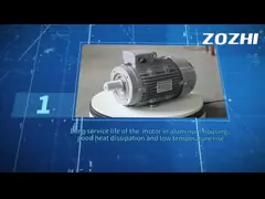 Hollow Shaft Hydraulic Pump Electric Motor Clockwise Rotation Low Noise