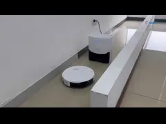 Hard Floor Robot Vacuum And Mop 100min 2000pa Suction With Bag