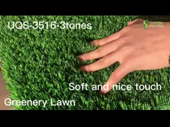 PE PP Garden Artificial Grass 35mm Height Synthetic For Flooring
