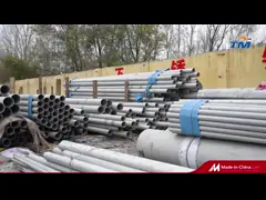 Welded SS Steel Pipes 304L B36.19 Polished Sch10 Thickness ASTM A312