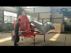 Self Loading Concrete Mixer Truck 3KW 350L 5 CBM/H Easy Mobile