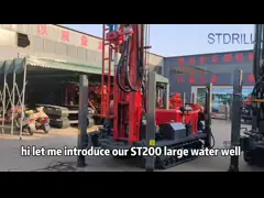 ST200 Crawler Mounted Drill Rig Rotary Diesel Power For Industrial