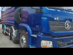 Diesel Fuel Tipper Dump Truck 8 x 4 12 Wheel Elevated Frame Low Consumption
