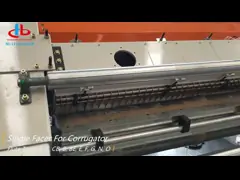 Single Facer Cardboard Corrugator Machine Automated Cassette Vacuum Absorb