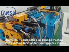 Metal Pipe Bending Machine 90 Degree CNC Microcomputer Control High Accuracy