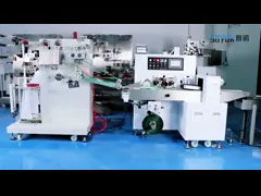 Horizontal Alcohol Swab Machine 4 Side Sealing Automatic Stainless Steel