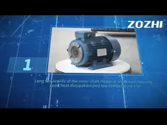 Inner Shaft Hydraulic Pump Electric Motor 7.5KW Aluminum Housing