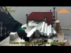 Aluminum Anti Ram Vehicle Barriers Collapsible Wear Resistant For Road