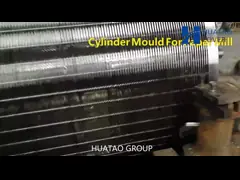 Tissue Paper Making Machine Cylinder Mould Stainless Steel 304 High Speed
