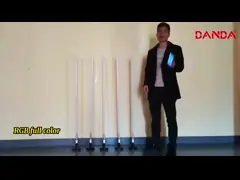 RGBW Stage Lighting Equipments 18w Photography Wireless For Studio