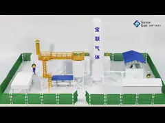 VPSA Industrial Oxygen Generator High Purity Energy Saving For Float Glass