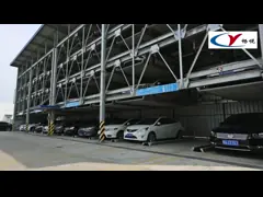 4 Levels Puzzle Car Parking System 4m/min Lift - Sliding Mechanical
