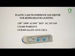 Waterproof Strip Light LED Driver 60W IP67 Constant Voltage High Efficiency