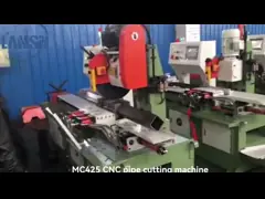 Tube Pipe Cutting Machine 380V 50Hz Semiautomatic For Stainless Steel