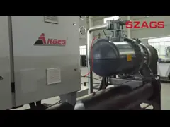 Screw Type Industrial Chiller Integrated System 75HP Easy Operate