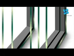 Clear Insulating Safety Glass Tempered Low E Heat Insulation For Window