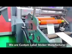 PET Self Adhesive Security Labels Anti Counterfeit Logo Printing