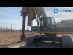 60m Depth CFA Equipment 2000mm Dia Hydraulic For Oil Drilling