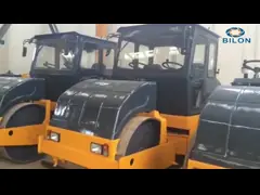 Diesel Engine Vibratory Road Roller 82KW 10 Ton 4 Cylinder High Efficiency