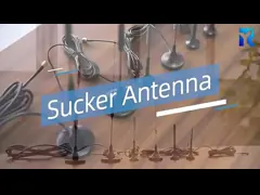 Black 4G LTE Antenna 14dBi High Gain Vertical With Magnetic Base