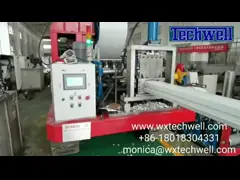 Seamless Portable Gutter Machine 8 Stations Mobile For Greenhouse