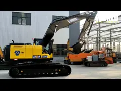 Long Arm Hydraulic Crawler Excavator 0.8m3 Bucket Heavy Low Noise