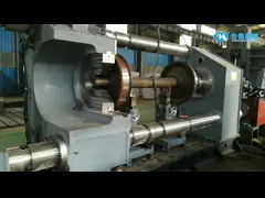 Hydraulic Wheel Press Machine 500 Tons Force Horizontal For Railway Depot