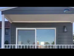 Light Prefab Mobile Homes Steel Frame Earthquake Proof Foldable For Hotel