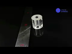 Rohr au saphir au verre Al2O3 300 мм прозрачный полимер