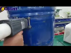 Impresora de inyección de tinta portátil de carácter grande Tinta blanca de 62 mm Matriz de puntos para fecha