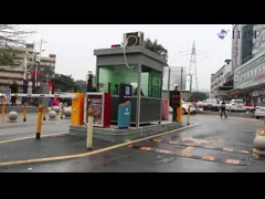 Vehicle Accessible Swing Barrier Turnstile SUS 304 Smart For Outdoor
