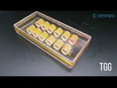 Laser Magneto Optical Crystals 1600nm Wavelength TSAG Faraday For High Power