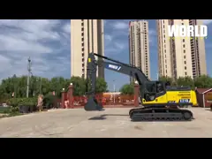 Safety Hydraulic Crawler Excavator 21 Ton 0.9m3 Yellow For Construction